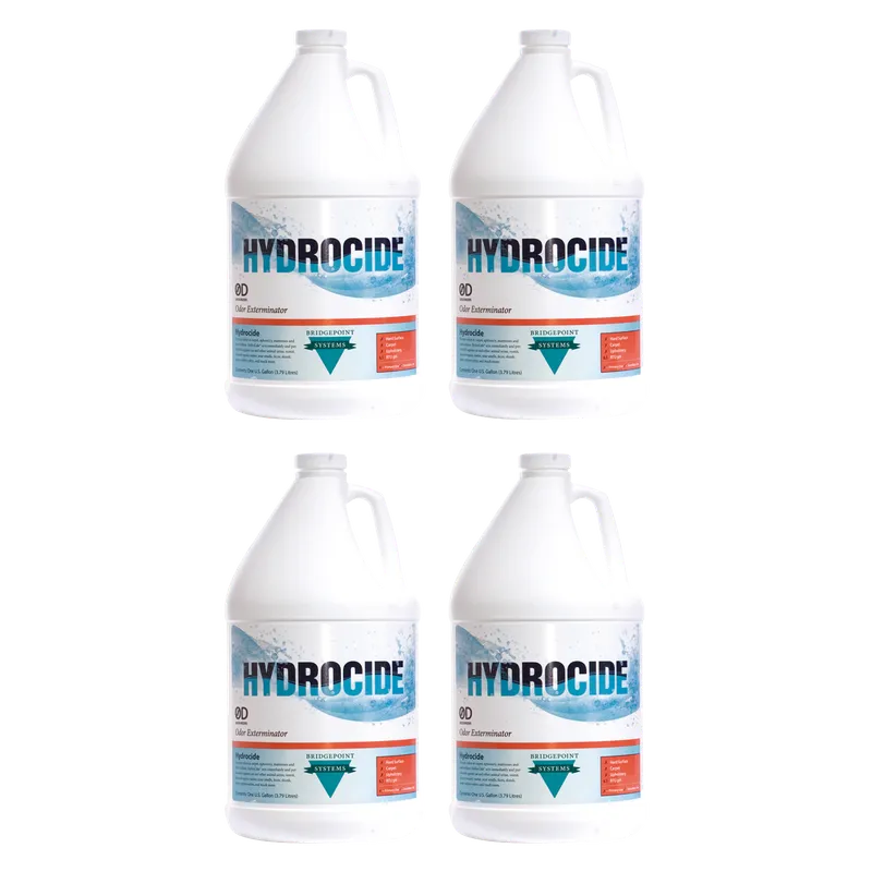 Bridgepoint Hydrocide Odor Encapsulant, Case of 4 Gallons