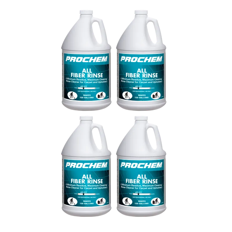 Prochem All Fiber Rinse, Case of 4 Gallons