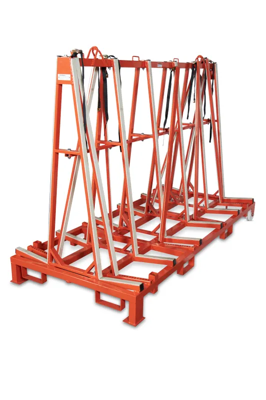 Diarex A-Frame transport rack, 8-foot transport rack