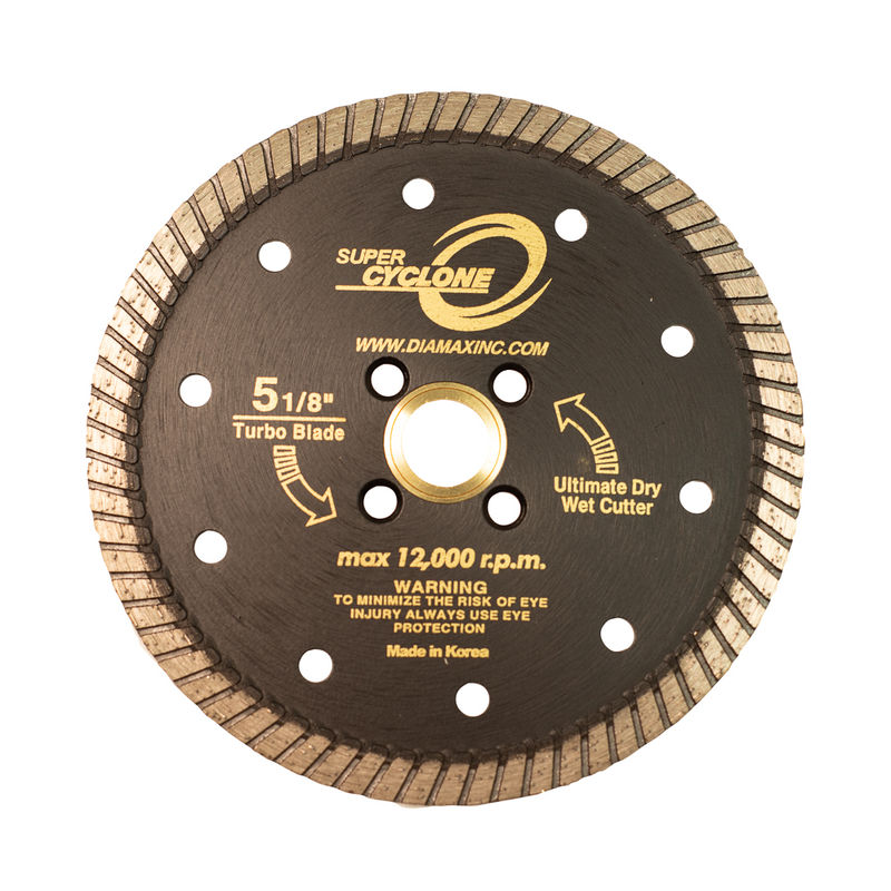 CYCLONE SUPER TURBO BLADE, 5", 7/8"-20MM-5/8", 4 HOLE